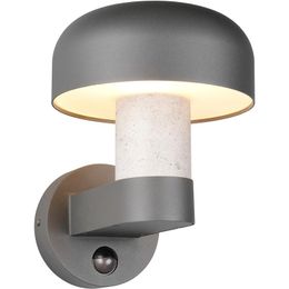 Trio Leuchten Au&szlig;en-Wandleuchte &raquo;FRASER, Fassadenbeleuchtung Laterne Pilzform, exkl 1x E27 max 10W IP54&laquo; E27 1 Stk. warmwei&szlig; - kaltwei&szlig; Hauswand 
