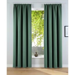 OTTO home Verdunkelungsvorhang &raquo;Solana, Gardinen mit Kr&auml;uselband, Vorh&auml;nge, Wohnzimmer, modern,&laquo; Kr&auml;uselband 2 Stk. tlg. 2er-Set Verdunklungsvorhang 