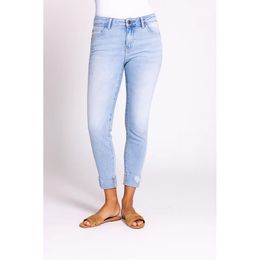 Zhrill Damen Skinny-fit-Jeans &raquo;ZHNOVA&laquo; mit Eingrifftaschen und Ges&auml;&szlig;taschen, mit Stretch 29, N-Gr