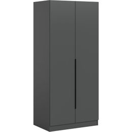 Home Affaire Kleiderschrank &raquo;Skarde Schlafzimmerschrank, Garderobe, Schrank&laquo; Otto Bestseller Garderobe Schlafzimmerschrank, Breite: 80 cm, anthrazit, 