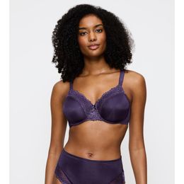 Triumph Minimizer-BH &raquo;Ladyform Soft&laquo; verkleinert die Brust optisch um eine Cup-Gr&ouml;&szlig;e lila 80, Cup E Minimizer-BH