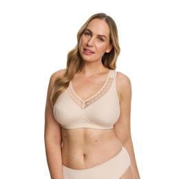 SuSa Damen B&uuml;gelloser BH &raquo;Print&laquo; mit Spitze 90, Cup C