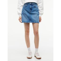 Tommy Jeans Damen Jeansrock &raquo;90'S MOM SKIRT BJ0133&laquo; Baumwollmischung, MOM Fit blau 34