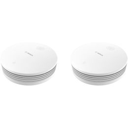 Bosch Gefahrenmeldeanlage &raquo;Smart Home Rauchwarnmelder II 2er-Set&laquo; wei&szlig; Leitet Alarm an alle Rauchwarnmelder/ Twinguards im Haus weiter