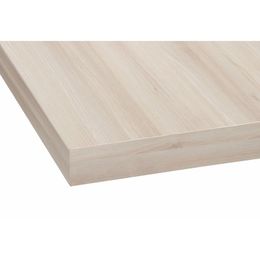 Optifit Arbeitsplatte &raquo;Mats&laquo; 28 mm stark braun Holzwerkstoff B/T/H: 180cm x 60cm x 2,8cm