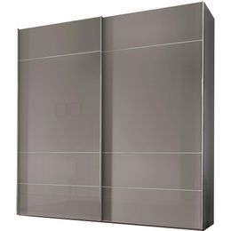 STAUD Schwebet&uuml;renschrank &raquo;Sonate Lucca, Made in Germany&laquo; Mit vier verschiedenen Ausstattungsvarianten grau Holzwerkstoff Vulkan Dekor, B/H/T: 200cm x