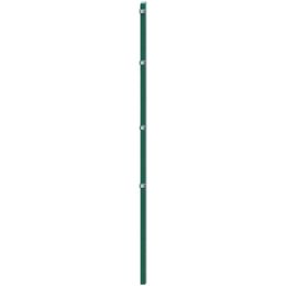 Arvotec Zaunpfosten &raquo;ESSENTIAL 200&laquo; 4x4x260 cm f&uuml;r Mattenh&ouml;he 200 cm, zum Einbetonieren gr&uuml;n Edelstahl, Kunststoff 1 Stk., 260cm