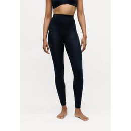 Camano Damen Feinstrumpfhose "comfort thermo brushed 100DEN 1er Pack", Gr. Lschwarz, 59% Polyester, 35% Polyamid, 6% Elasthan, Strumpfhosen