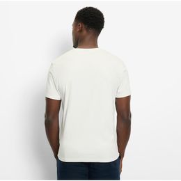 OLYMP Herren OLYMP T-Shirt basic, normale Passform, Rundhals wei&szlig; M