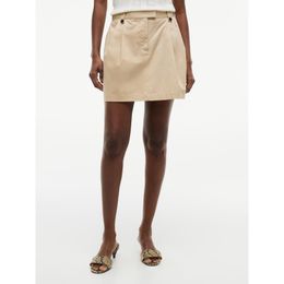 Tommy Hilfiger Damen Minirock &raquo;CHINO PLEAT SKIRT&laquo; Baumwollmischung, Plisseefalten 46