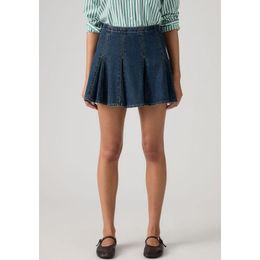 Levi's Levi's Damen Midirock &raquo;GODET MINI SKIRT&laquo; Denim-Faltenrock blau 30