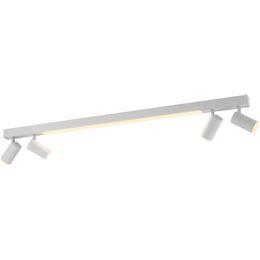 Neuhaus PURE LED Deckenleuchte &raquo;PURE Lines Spot&laquo; LED-Board 1 Stk. warmwei&szlig; - kaltwei&szlig; Spots dreh- &schwenkbar, CCT, dimmbar, Fernbedienung wei&szlig; 1, H: 