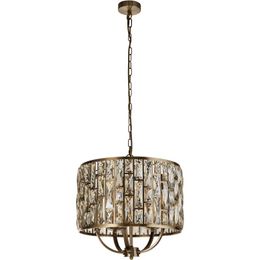 Searchlight H&auml;ngeleuchte &raquo;H&auml;ngeleuchte Bijou, 5-flammig&laquo; E14 1 Stk. Glamour&ouml;s gold 5, &Oslash; 44cm H: 42,5cm, 1 Stk.
