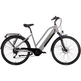 Saxonette Unisex SAXONETTE &raquo;Deluxe Sport Lady&laquo; 9 Gang Shimano Alivio Schaltwerk Kettenschaltung Mittelmotor 250 W Pedelec, Elektrofahrrad f&uuml;r Damen u.
