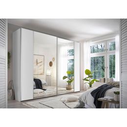 STAUD Schwebet&uuml;renschrank &raquo;Sonett 120, Made in Germany&laquo; mit vier verschiedenen Ausstattungsvarianten wei&szlig; Holzwerkstoff Wei&szlig;, B/H/T: 249cm x 240cm x 