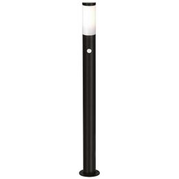 Brilliant Gartenleuchte &raquo;Dody&laquo; E27 1 Stk. mit Bewegungsmelder, IP44, 111 cm H&ouml;he,E27, Metall/Kunststoff, schwarz schwarz 1, &Oslash; 12cm H: 111cm, 1 Stk.