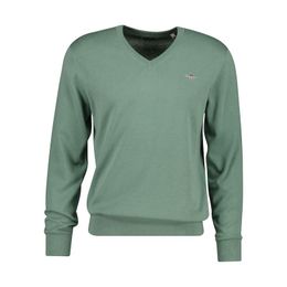 Gant Herren V-Ausschnitt-Pullover &raquo;CLASSIC COTTON V-NECK&laquo; Regular fit mit V-Ausschnitt M