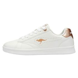 Kangaroos Damen Sneaker "K-TEN ADORE", Gr. 36wei&szlig;, rose gold, Synthetik, Schuhe