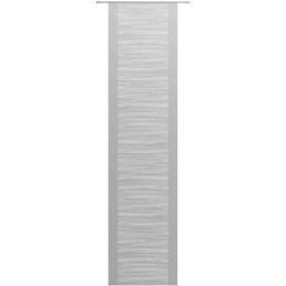 Neutex for you! Schiebegardine &raquo;Padova&laquo; Klettband 1 Stk. tlg. inkl. Befestigungszubeh&ouml;r, Breite: 57 cm grau Scherli, Polyester 245cm, Klettband, 57cm
