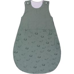 fillikid Babyschlafsack &raquo;wattiert, rund, TOG 2,5&laquo; f&uuml;r das ganze Jahr und Raumtemperaturen von 15-21&deg;C gr&uuml;n 80, Rei&szlig;verschlussmitte Babyschlafsack