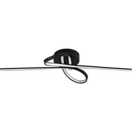 Eglo Deckenleuchte &raquo;Selvina 1 Deckenlampe, Aluminium. Stahl und Kunststoff, Flurlampe&laquo; LED-Modul 1 Stk. Warmwei&szlig; Deckenlampe 65 x 13 cm, Flurlampe, 