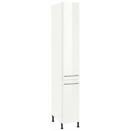 Optifit Apothekerschrank &raquo;Bern&laquo; 30 cm breit, 212 cm hoch, mit h&ouml;henverstellbaren Stellf&uuml;&szlig;en wei&szlig; wei&szlig;, B/H/T: 30cm x 211,8cm x 58,4cm
