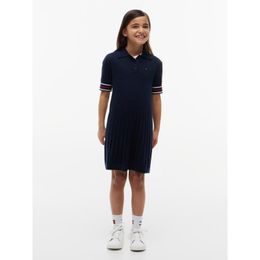 Tommy Hilfiger M&auml;dchen Strickkleid Ohne Taschen Polokragen, Kinder bis 16 Jahre 12 (152), N-Gr