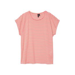 Aware T-Shirt 'VMAva' Damen Gr&ouml;&szlig;e L lachs / wei&szlig;