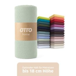 OTTO home Spannbettlaken &raquo;PHYSALIS in BASIC und PREMIUM Qualit&auml;t, 100% Baumwolle&laquo; f&uuml;r Matratzen bis 18 cm H&ouml;he, Bettlaken, Spannbetttuch, pflegeleicht