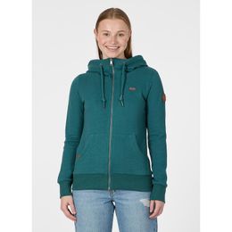 Ragwear Damen Sweatjacke &raquo;NESKIA ZIP A&laquo; Bestseller aus elastischer Baumwollmischung, innen unbrushed XXL