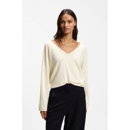 BOSS Orange Damen BOSS Orange Strickpullover &raquo;Faprani Premium Damenmode&laquo; aus einem Kaschmir-Woll-Mix, Relaxed Fit XL