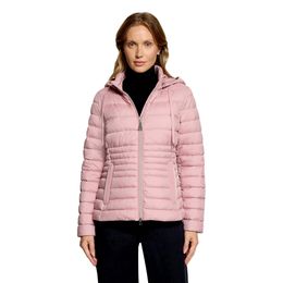 Betty Barclay Damen Steppjacke "Damen mit abnehmbarer Kapuze", rosa, Gr. 38, Obermaterial: 100% Polyester. F&uuml;llung: 100% Polyester, Jacken