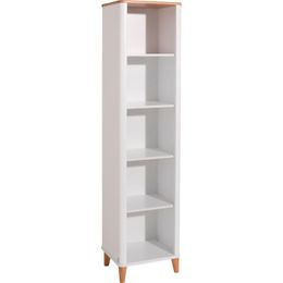 Paidi Kinderregal &raquo;LOTTE & FYNN Steiff by Paidi, 5 offene F&auml;cher, Standregal&laquo; Wei&szlig; mit Eiche Massivholz, stabiles und langlebiges Regal wei&szlig; 
