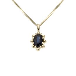 Firetti Damen Kettenanh&auml;nger &raquo;Schmuck Geschenk Gold 333 Halsschmuck Anh&auml;nger f&uuml;r Halskette&laquo; mit Saphir gold Gelbgold 333, 0,6 g