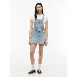 Tommy Jeans Damen Jeanskleid &raquo;DENIM DUNGAREE DRESS RWB CJ6115&laquo; Brusttasche Baumwollmischung L (42/44), N-Gr