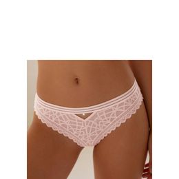 s.Oliver Damen s.Oliver Slip &raquo;Milene&laquo; mit edlem Bund und modischem Accessoire vorne mittig beige 40/42