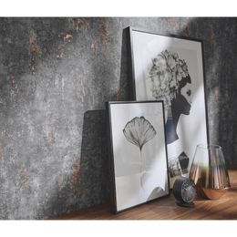 Fashion for walls Vliestapete &raquo;Chroma&laquo; Motiv gepr&auml;gt Phthalate frei grau B/L: 0,53m x 10,05m, Rollen: 1