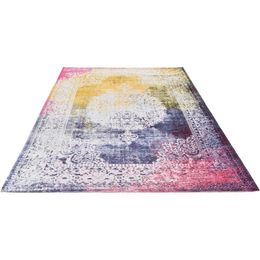 Gino Falcone Teppich &raquo;Cosima-119&laquo; rechteckig 3 mm H&ouml;he gewebter Jaquard-Teppich, mit Chenillegarn, moderne Orient-Optik bunt Polyester B : 190cm 1 Stk., 3mm, L: 