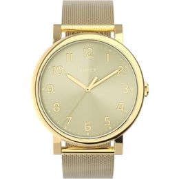 Timex Damen Quarzuhr &raquo; Originals&laquo; Armbanduhr, Damenuhr, Edelstahlarmband, analog Einheitsgr&ouml;&szlig;e