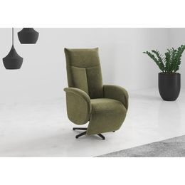 Sit & More sit&more TV-Sessel &raquo;Juma, inkl. Drehfunktion & Kopfteilverstellung&laquo; H&ouml;he Armlehne 66 cm, wahlweise mit Aufstehhilfe, 2 Motoren und Akku gr&uuml;n 100% 