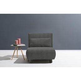 ell+ell ell + ell Schlafsofa &raquo;Minou&laquo; grau B/H/T: 85cm x 88cm x 100cm, Kaltschaum