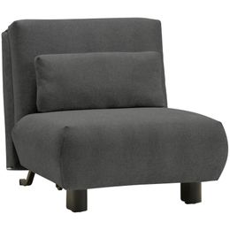 ell+ell ell + ell Schlafsofa &raquo;Minou&laquo; grau B/H/T: 85cm, Gel-Sandwichpolster