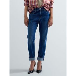 Replay Damen Slim-fit-Jeans &raquo;MARTY&laquo; mit leichter Waschung blau 32, L&auml;nge 30