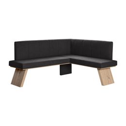 OTTO home Eckbank &raquo;Nina K&uuml;chenbank, Polsterbank, Esszimmerbank, Breite 185x 150 cm&laquo; Moderne Bank in tollen Farben, Anzahl Sitzpl&auml;tze: 5 schwarz 