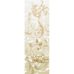 ARCHITECTS PAPER Fototapete &raquo;Ornamentel Elegance&laquo; Grafik Tapete Barock Beige Gold Wei&szlig; Panel 1,00m x 2,80m beige Vlies B/L: 1m x 2,8m