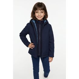McKINLEY M&auml;dchen Outdoorjacke "Funktions-Jacke Justin 3:1 III G", blau, Gr. 152, Obermaterial: 100% Polyester. Innenjacke: 100% Polyester, Jacken,