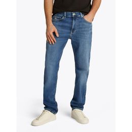 Tommy Jeans Herren Straight-Jeans &raquo;Ryan Regular Slim Straight&laquo; blau 33, L&auml;nge 30
