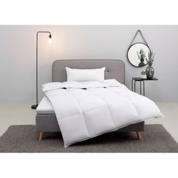 OTTO home Daunenbettdecke + Kopfkissen &raquo;Cavanelle Bettdecke 135x200 cm, 155x220 cm&laquo; Set mit Kissen 40x80 oder 80x80 cm, Sommer, Winter, Made in 