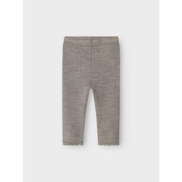 name it Jungen Leggings &raquo;NBFWANG WOOL NEEDLE LEGGING SOLID NOOS&laquo; Wolle, slim fit 74, N-Gr