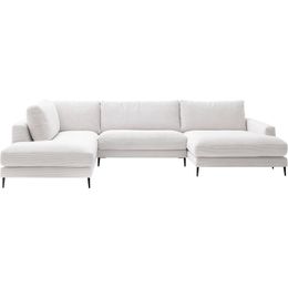 Home Affaire Wohnlandschaft &raquo;Downtown XXL B/T/H: 341/223/84 cm Loungem&ouml;bel zum Relaxen&laquo; weicher Sitzkomfort, Cord-Bezug, weicher Sitzkomfort U-Form 